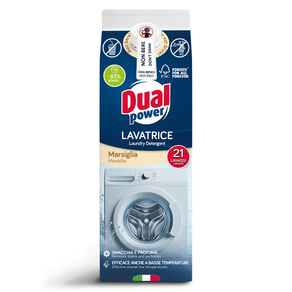 Dual Power Marseille Laundry Detergent - 840 ml - Dual Power